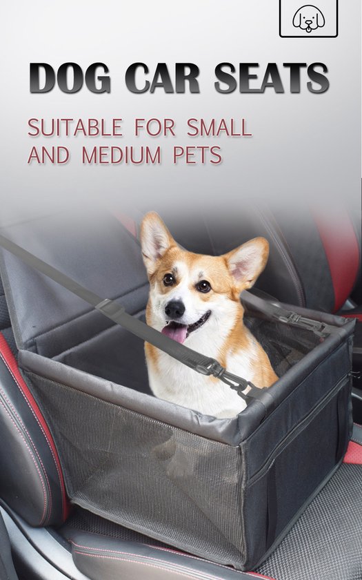 Symbaya - Hondenmand Auto - Hondenzitje - Puppyzitje - Autostoel Hond ...