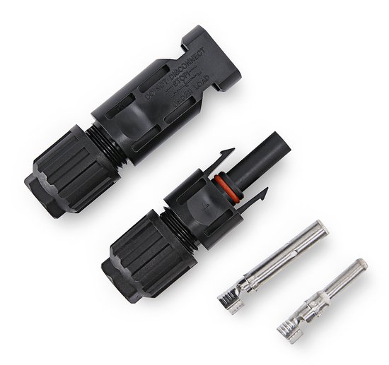 MC4 Stekker Solar Connector Set (male+female) - IP67 - 1,5-6mm² - [Solar/Zonnepaneel... | bol