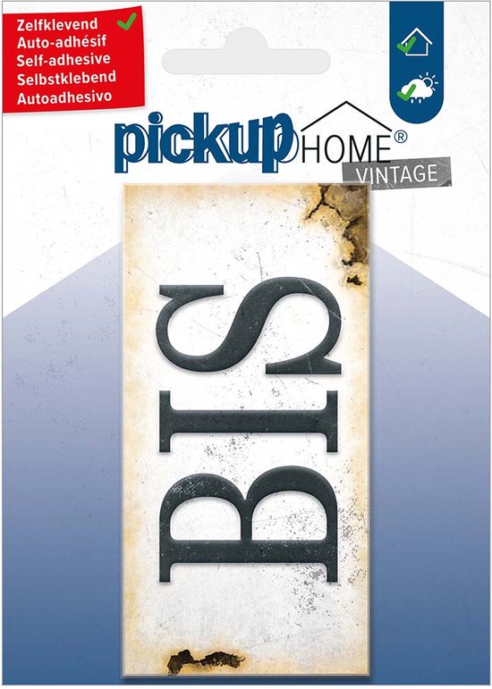 Pickup Home Vintage tegel 5x10 cm grijs bis Rechthoekig tegeltje met ...