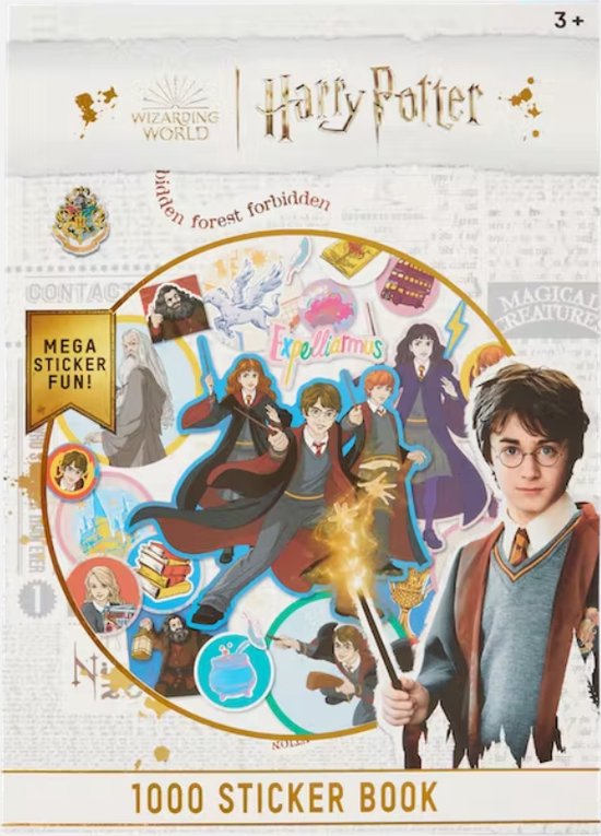 Stickerboek Harry potter - Multicolor - 1000 Stickers - sticker book ...