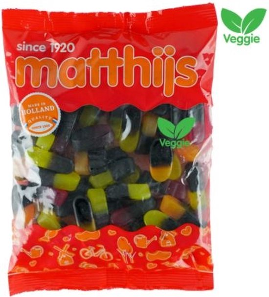 Matthijs Veggie Drop Fruit Dou's 20 x 400 Gram | bol