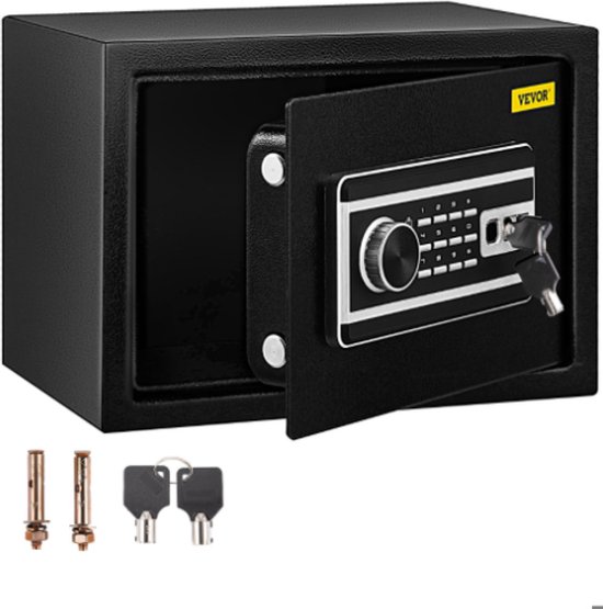 Coffre-fort Vevor® résistant au feu avec clé - Coffre-fort avec serrure ...