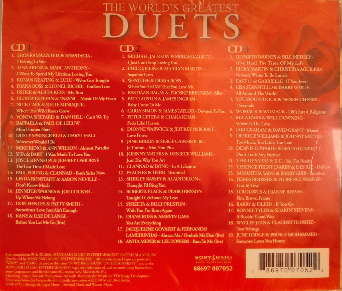 World's Greatest Duets, various artists | CD (album) | Muziek | bol.com