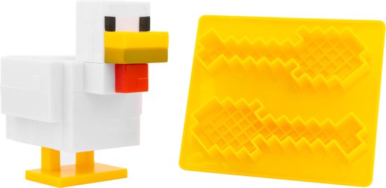Minecraft - Kip Eierdopje en Toastsnijder | bol.com