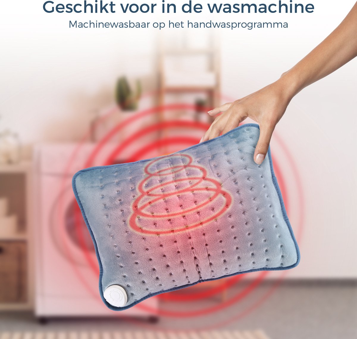 Sensede Deep Relax Warmtekussen 3 warmte niveaus / Heating Pillow (30 x ...