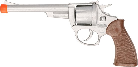 Cowboy speelgoed revolver/pistool metaal 8-schots plaffertjes | bol