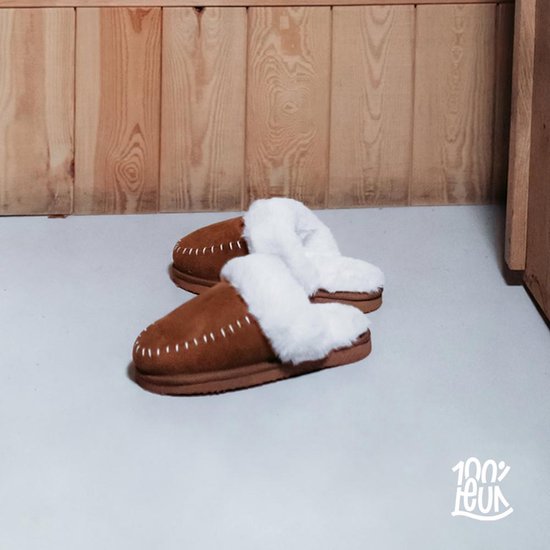 100%LEUK Sloffen - Maat 40/41 | bol