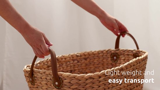 Compactor Wasmand Belize Groot Naturel | bol