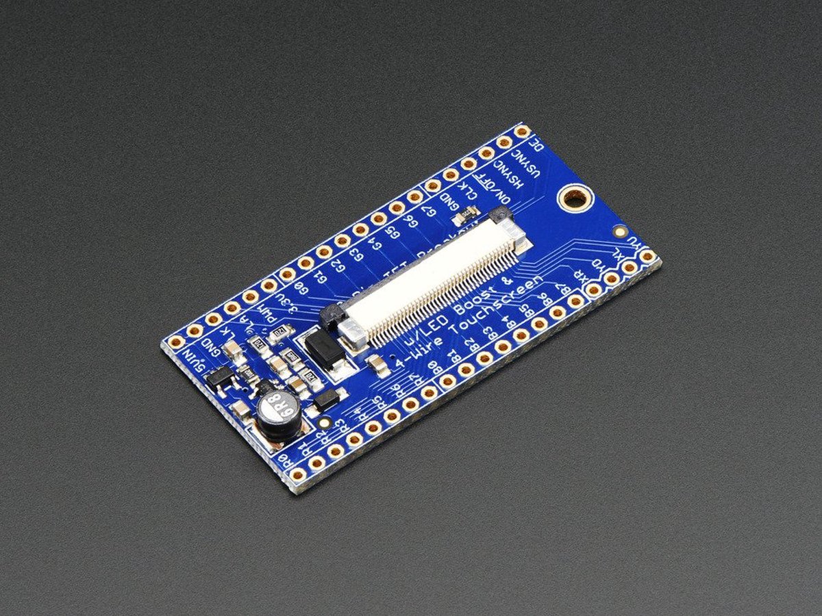 40-pin TFT Friend - FPC Breakout with LED Backlight Driver Adafruit ...