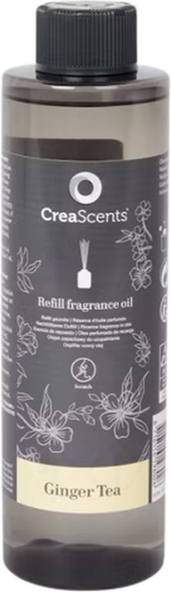 Aroma Diffuser olie navulling Ginger tea - 400 ml - Geurolie - Geurstokjes - Geur | bol.com