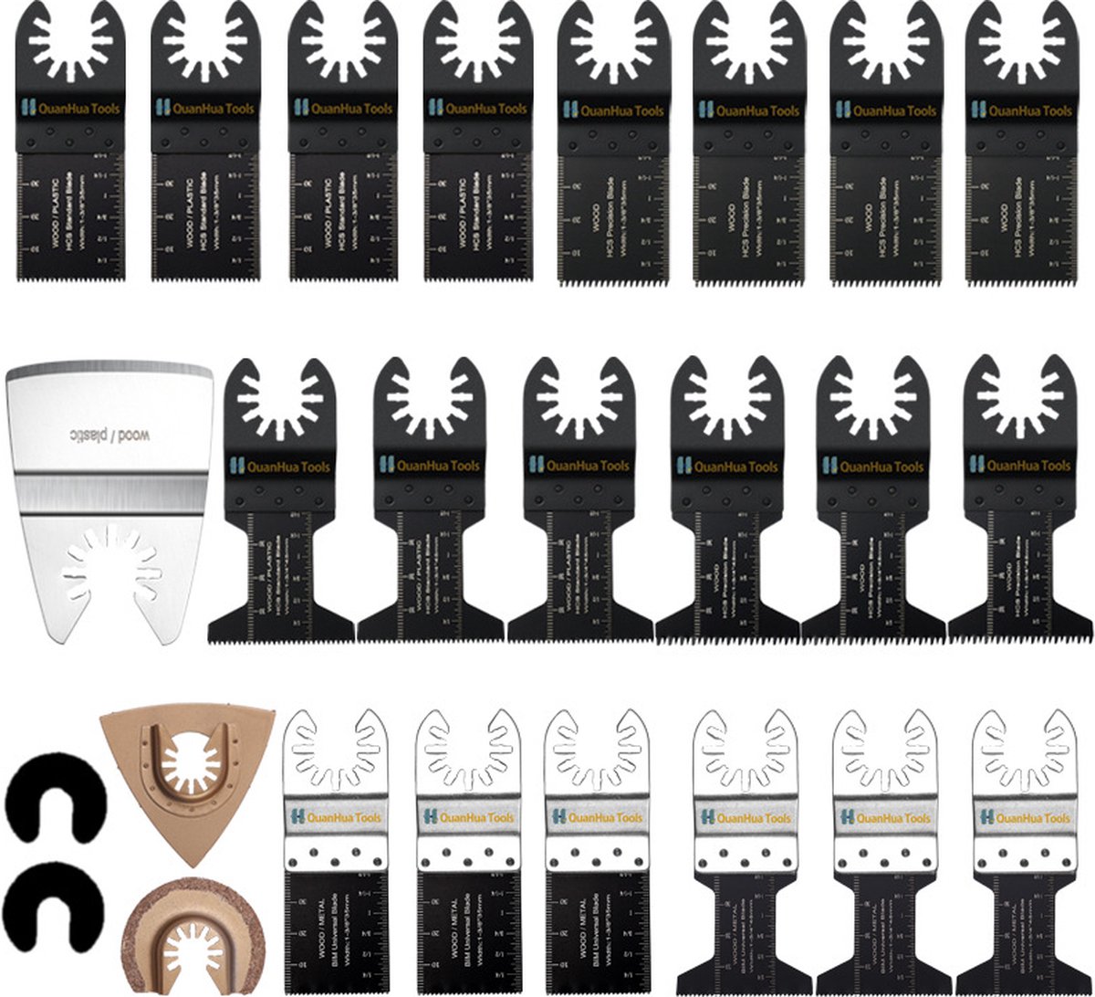 Multitool accessoireset 23 delig – Oscillerend - Multitool accessoires ...