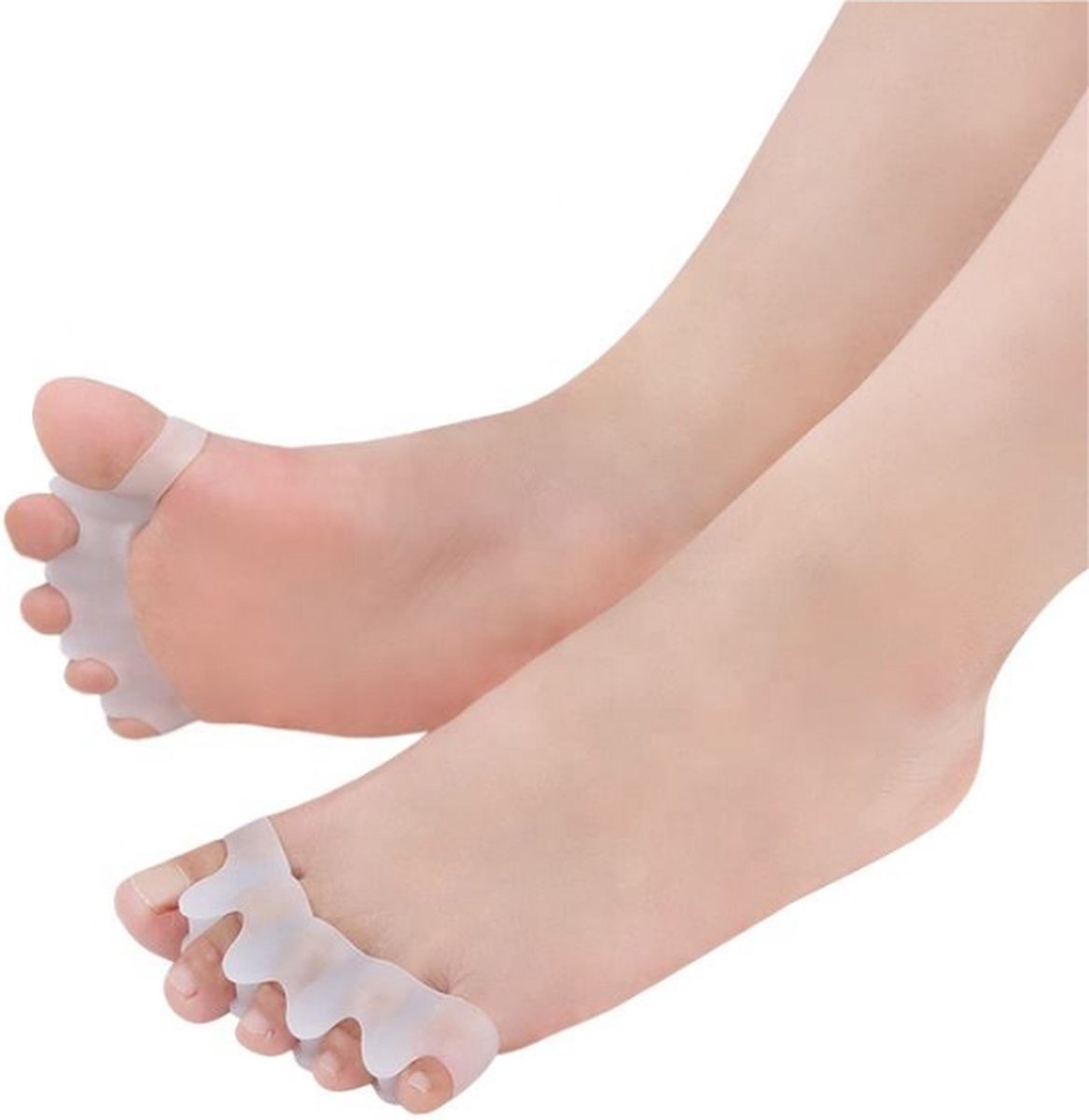 Siliconen - Tenenspreider - Optimale voetgezondheid - Hallux Valgus ...