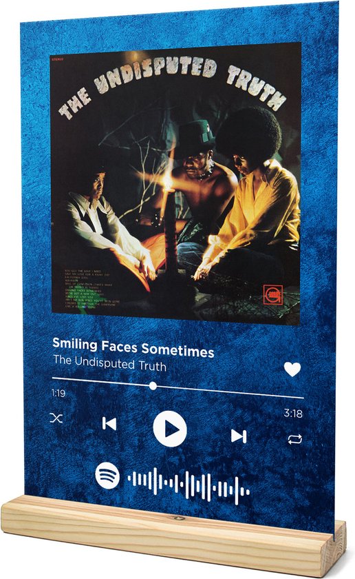 Songr Spotify Muziek Bordje - Smiling Faces Sometimes - The Undisputed ...
