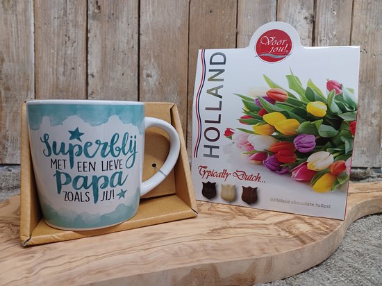 Papa-Mok-Belgische Chocolade-Cadeauset-Vader-Bonus... | bol.com