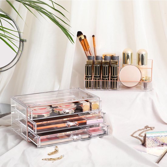 Make-up Organizer transparent | bol.com