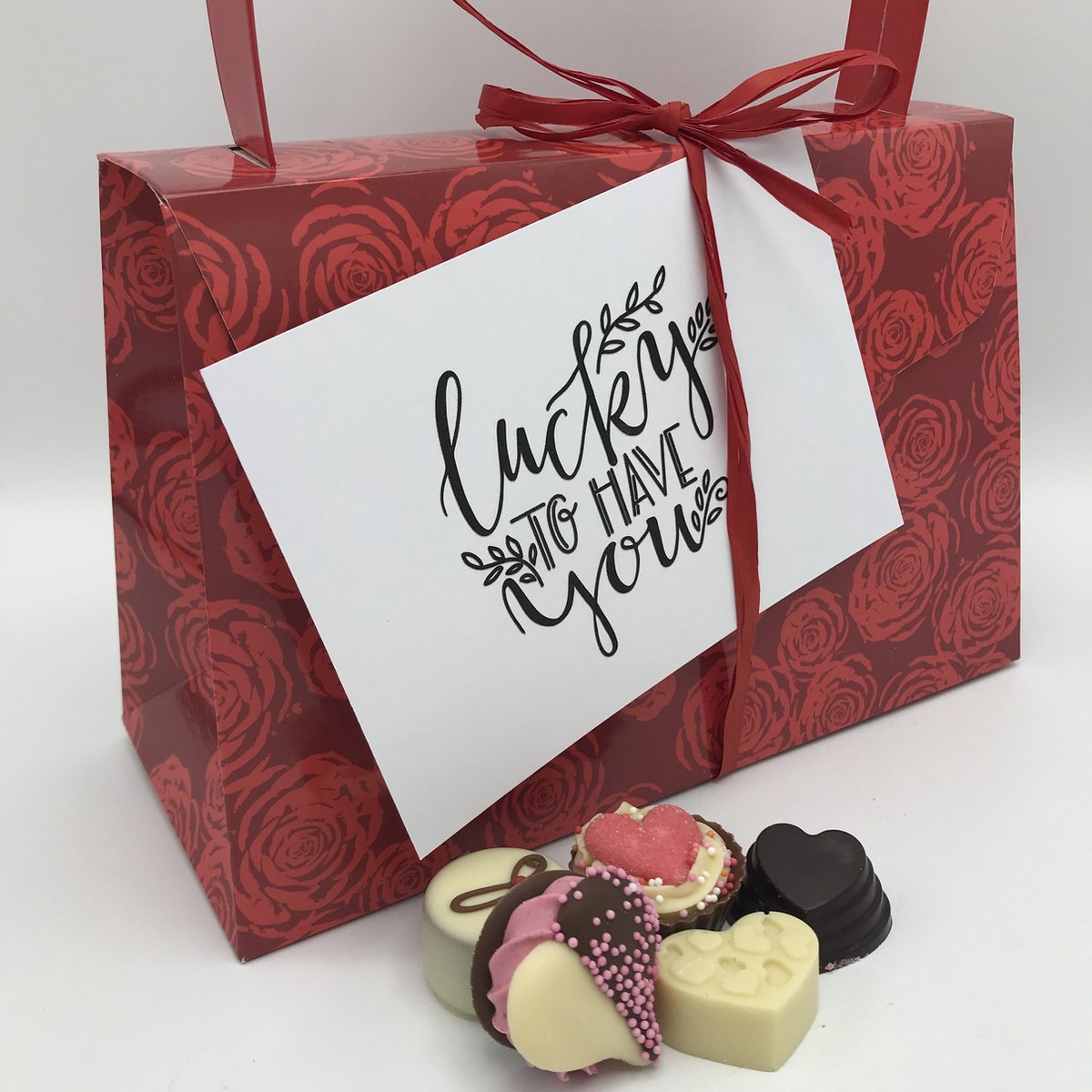 Cho-lala Valentijn chocolade harten cadeau | Chocolade cadeau | 250 ...
