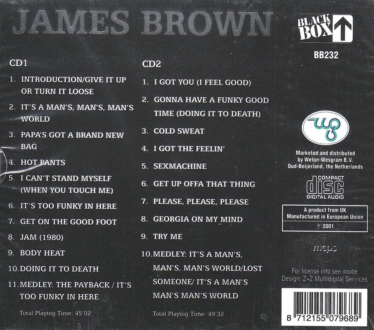 I Feel Good, James Brown | CD (album) | Muziek | bol.com