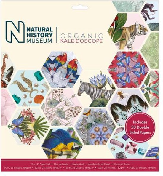 12 x 12" Paper Pad (50pk) - Kaleidoscope | bol.com