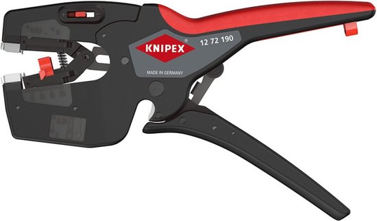 Knipex NexStrip 12 72 190 Krimptang 0.03 tot 10 mm² | bol