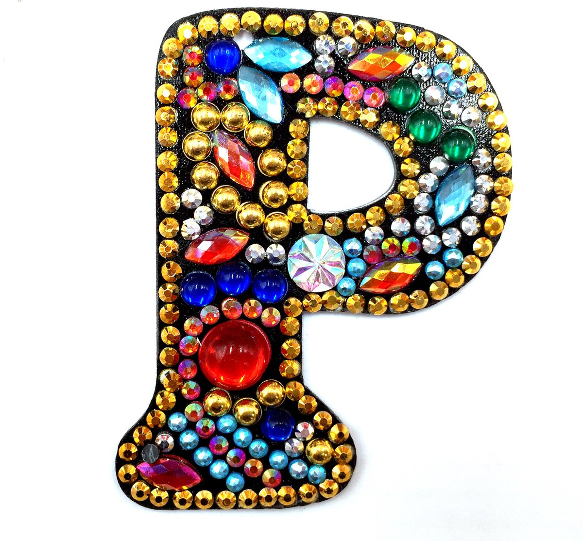 Diamond Painting Sleutelhanger - Dubbelzijdig - Alfabet - Letter P ...