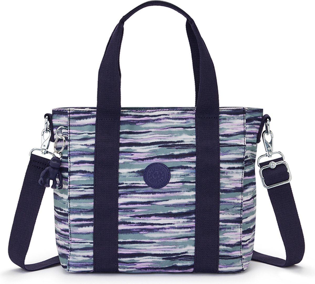 Kipling Asseni Mini Schoudertas Brush Stripes | bol.com
