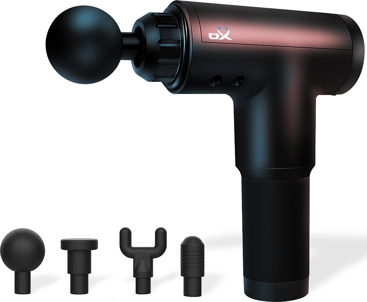 Ox Massage Gun - Sport en Relax Massage Apparaat - 4 Opzetstukken ...