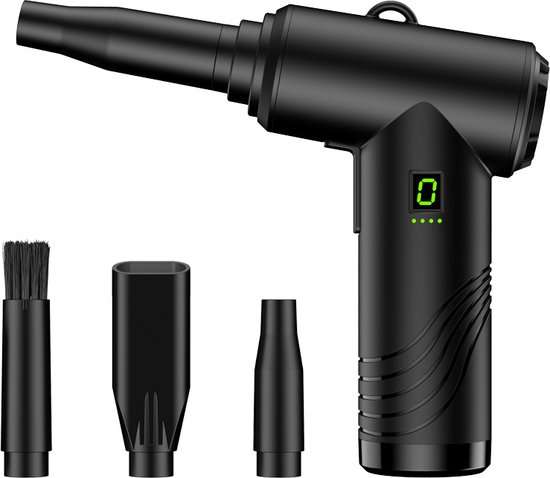 Perslucht - Airduster - Compressed air - 3000mAh Draadloze perslucht ...
