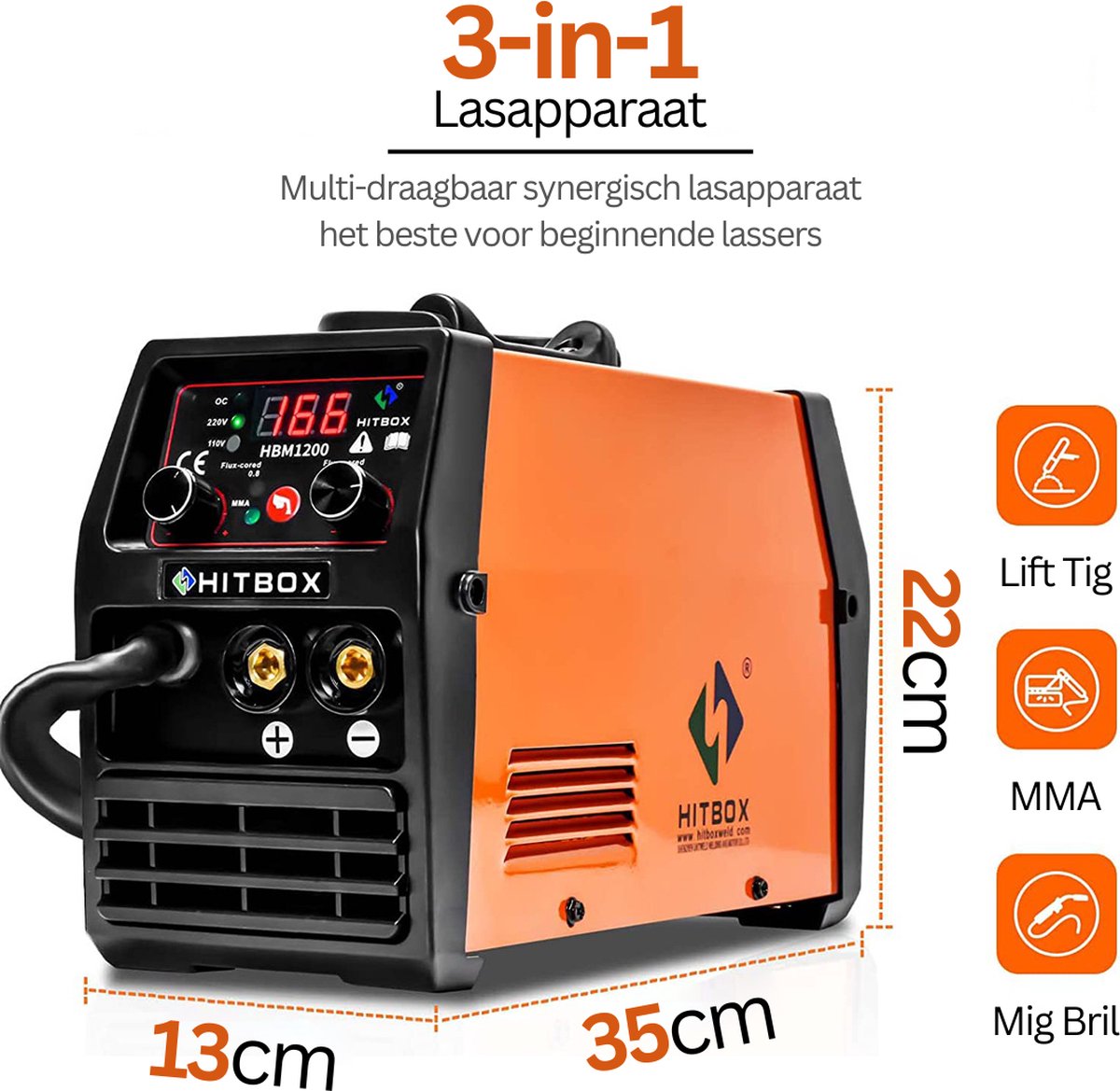 HITBOX Inverter Lasmachine - Lasapparaat - Lassen - Welding Machine ...
