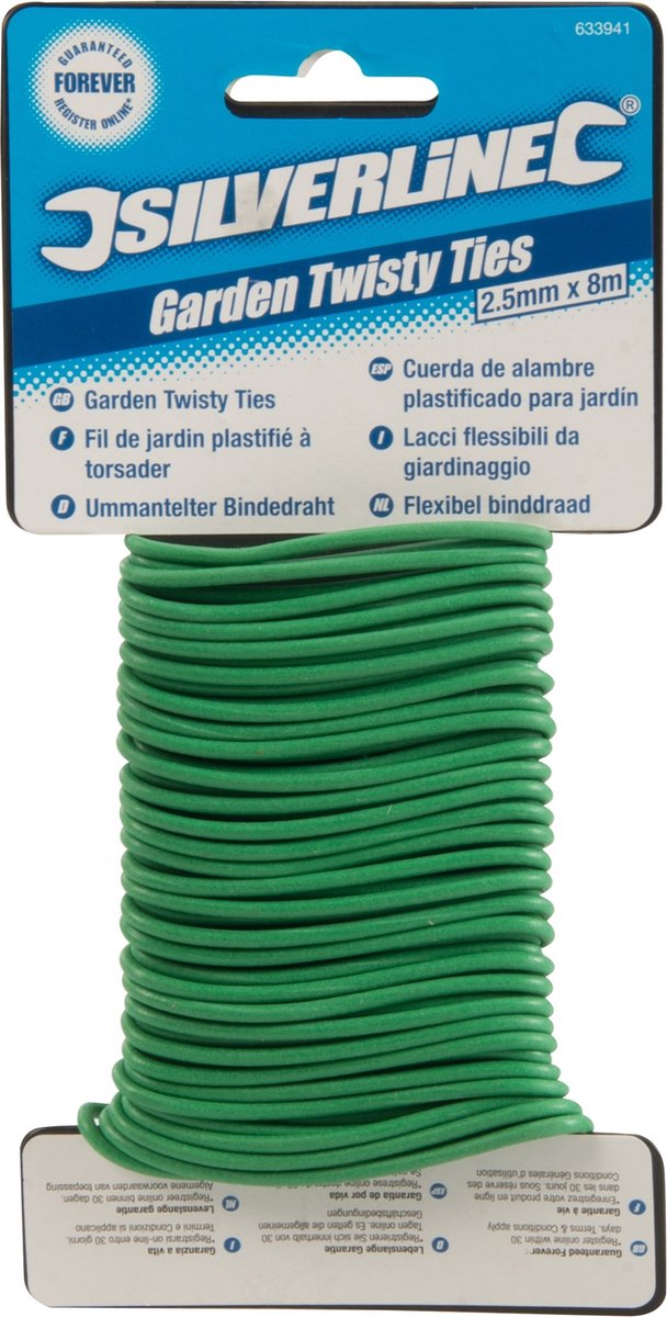 Silverline Flexibel Binddraad - Ø 2.5 mm x 8 meter | bol