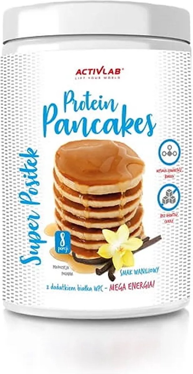 Activlab - Vanille Proteine Pannenkoeken - Mix voor Eiwitrijke Pannenkoeken- Super... | bol.com