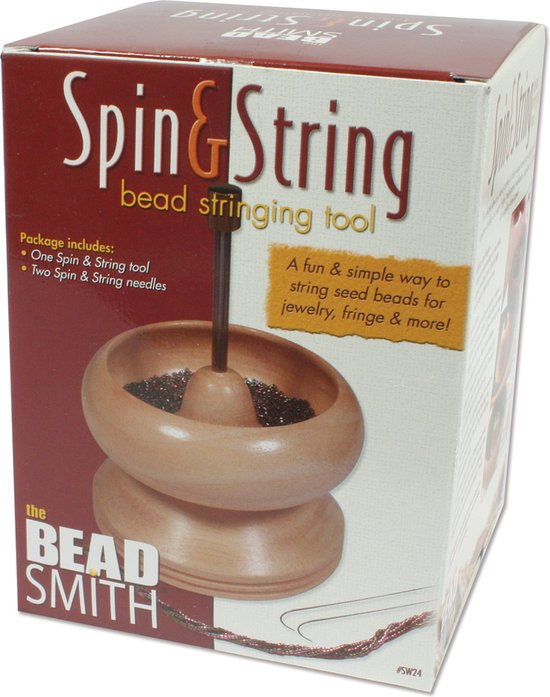 BeadSmith Wooden Bead Spinner Large | bol