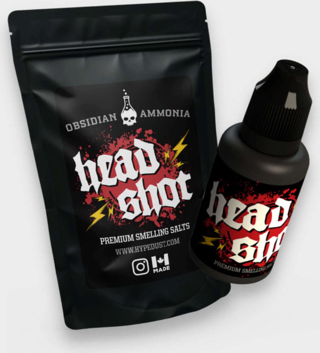 Obsidian Ammonia - Headshot - Premium Smelling Salts - Ammonia Inhalant ...