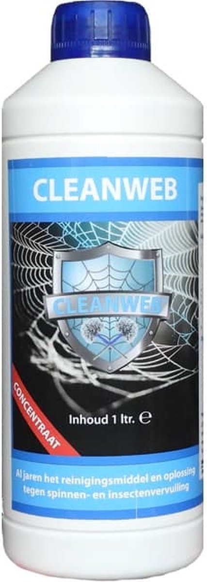 Cleanweb Tegen Spinnen en Insecten vervuiling 1L Concentraat | bol.com
