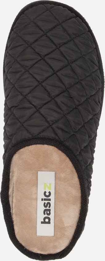 Basicz Pantoffels zwart Textiel 370519 - Maat 43 | bol