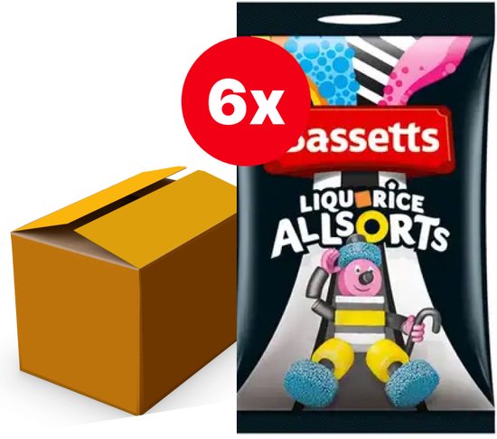 Bassetts - Engelse drop - 6x 1kg | bol