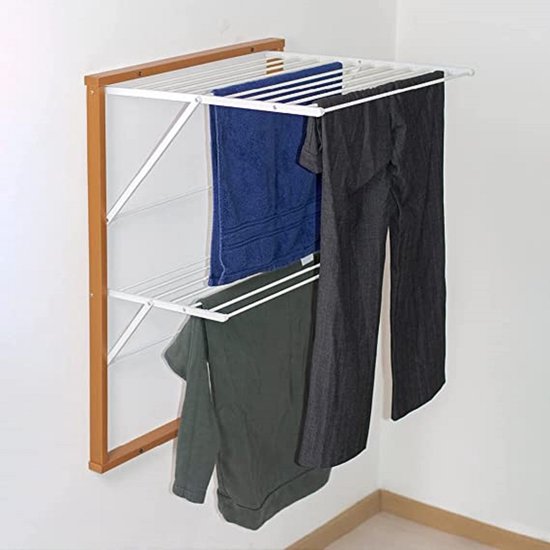 Droogrek voor binnen, wasrek / collapsible laundry rack - opvouwbaar | bol