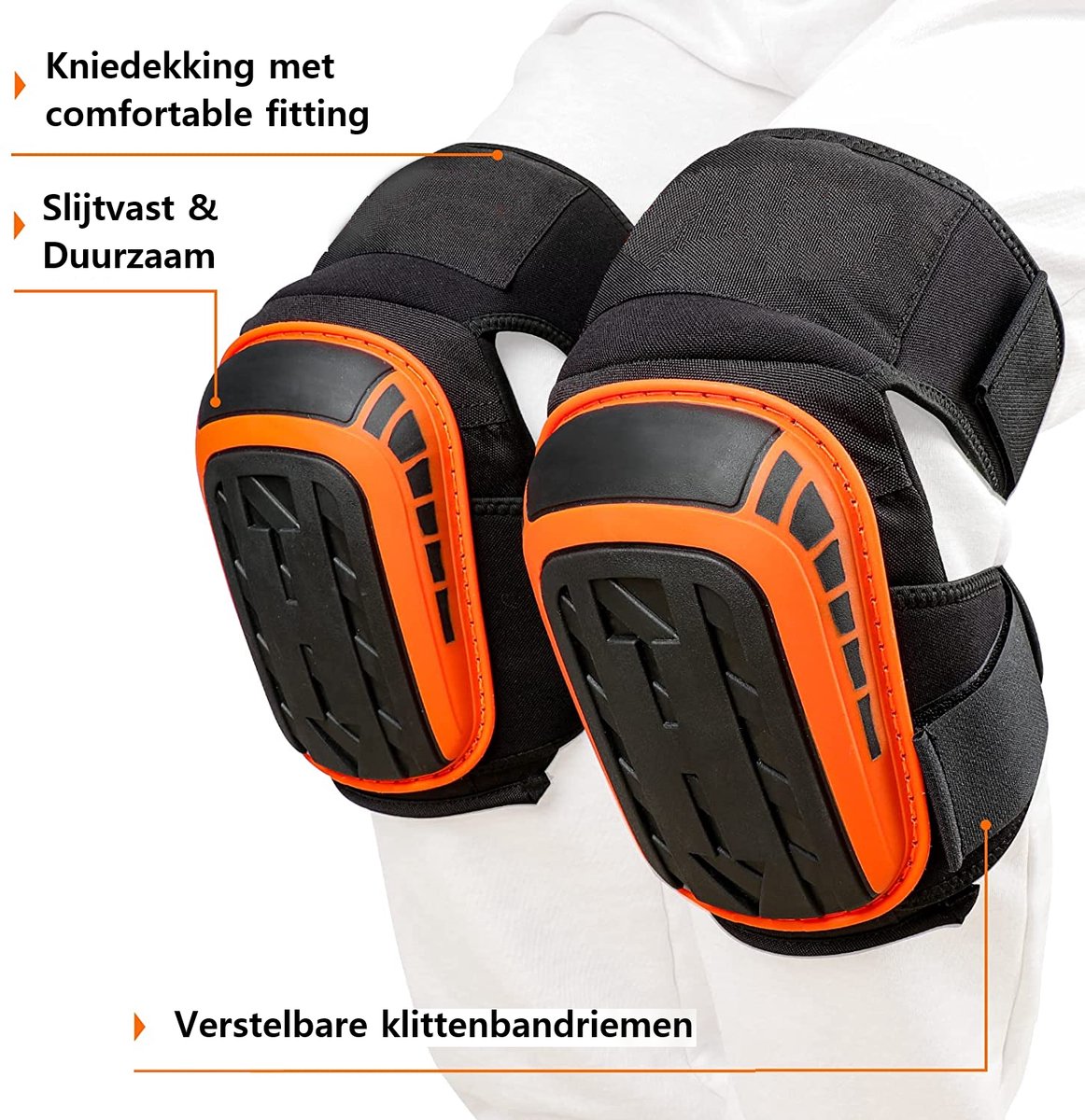 Professionele Kniebeschermers Incl. Werkhandschoenen - kniebescherming ...