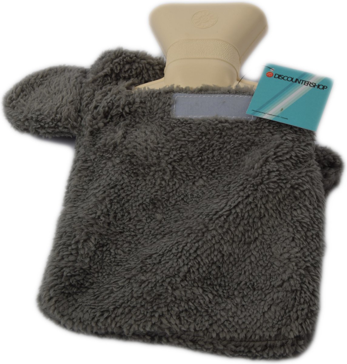 Warme schattige dieren kruik 850 ml - Kruik met knuffelhoes - Kruik ...