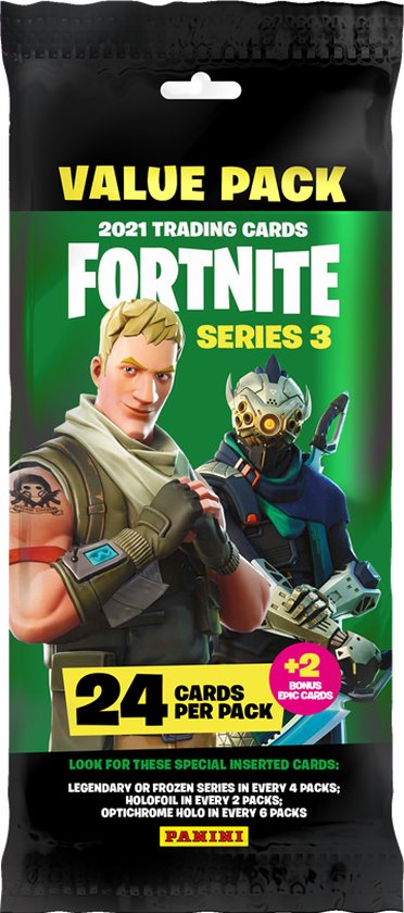 FORTNITE SERIES 3 TRADING CARD FAT PACK - Panini - verzamelplaatjes ...