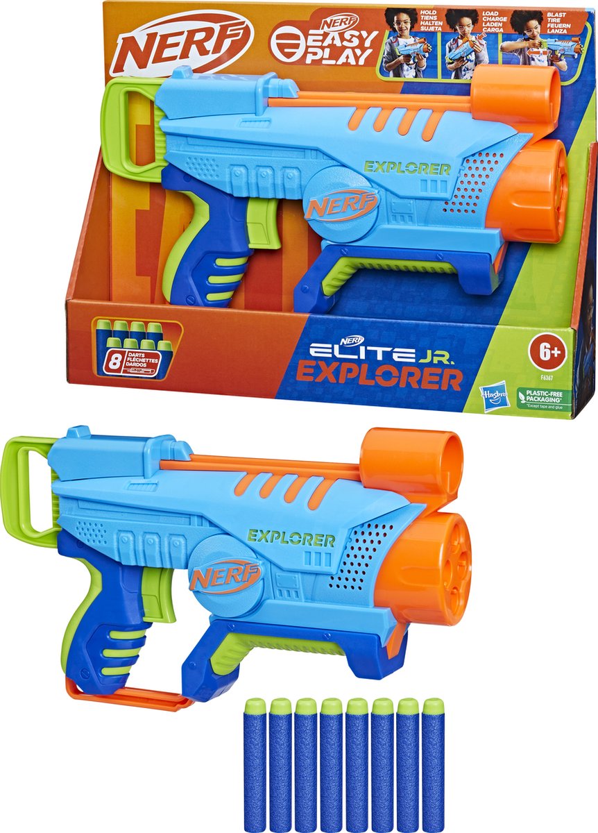 NERF Elite Junior Explorer - Speelgoedblaster | bol.com