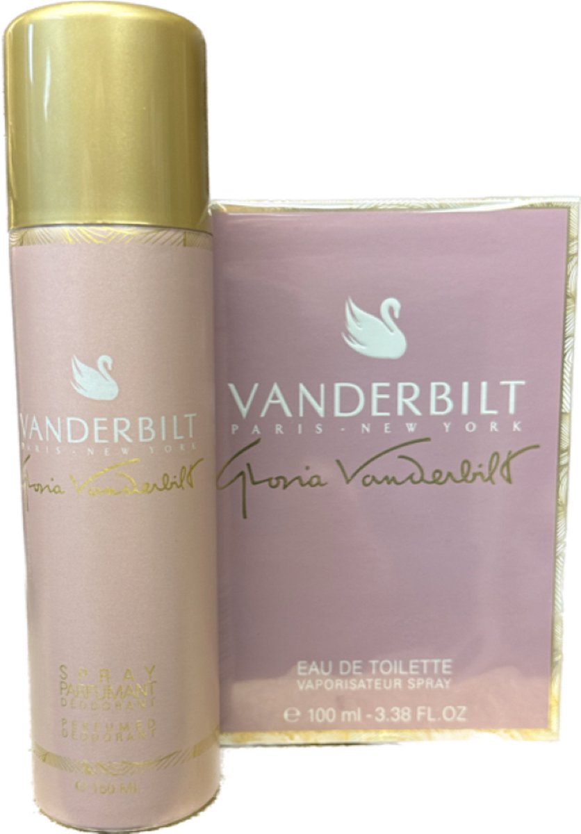 Gloria Vanderbilt Set - 100 ml Eau de Toilette & 150 ml Deodorant Spray ...