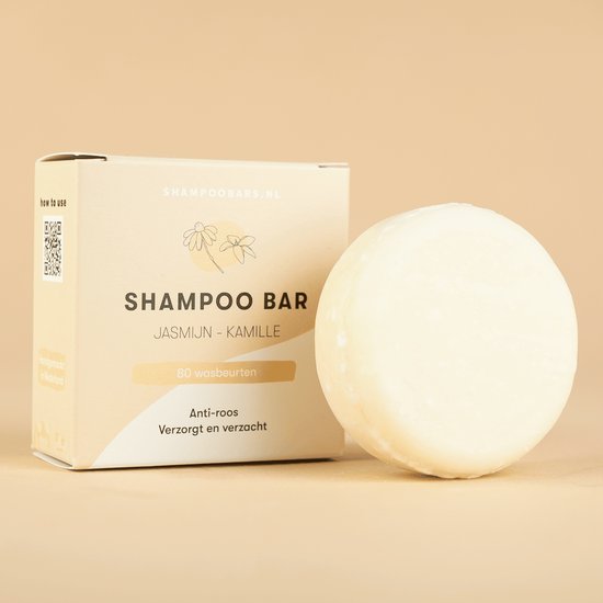 Shampoo Bar Jasmijn - Kamille | Handgemaakt in Nederland | SLS- & SLES ...