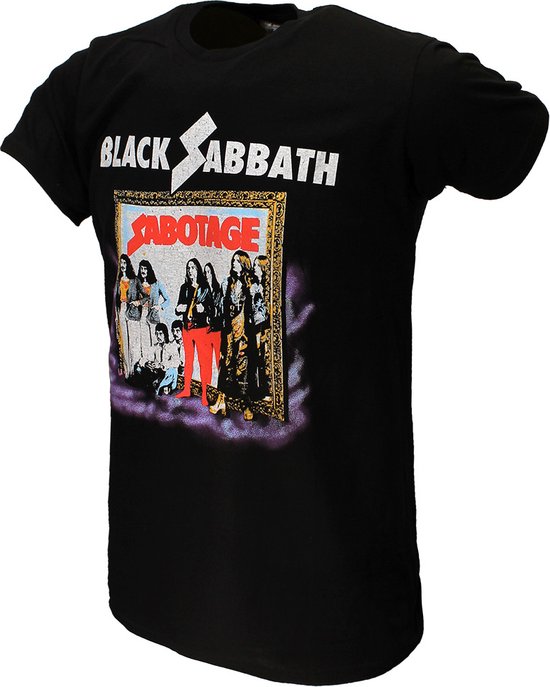 Black Sabbath Sabotage Vintage T-Shirt - Officiële Merchandise | bol