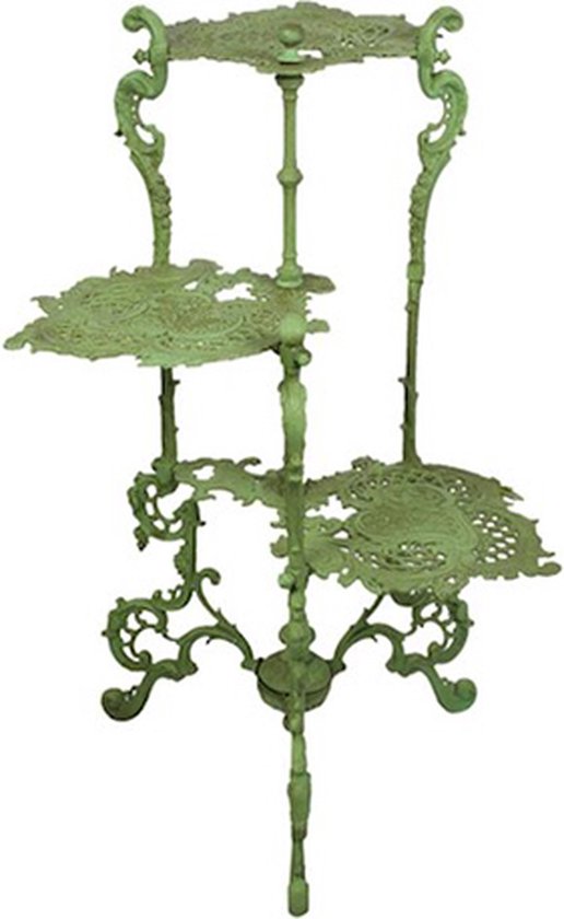HESW - Plantentafeltje - groen - ijzer - 3 etages | bol.com