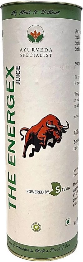 Ayurveda Specialist - The Energex Juice - 500 ml - Supplement | bol.com