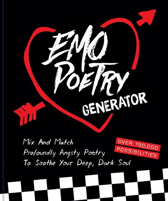 Emo Poetry Generator, Chronicle Books | 9781797218687 | Livres | bol