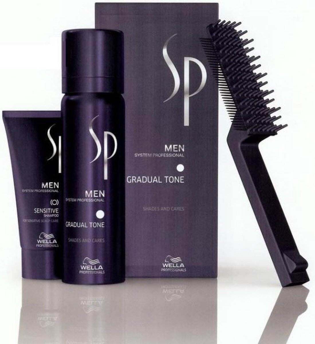 Wella - Men Color Gradual Tone Brown - 30ml | bol.com