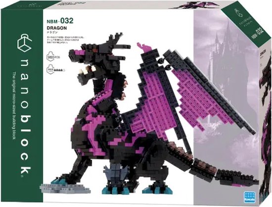 Nanoblock Dragon NBM-032 | bol.com