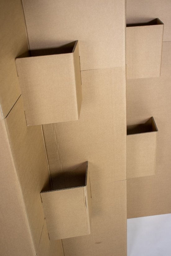 Kartonnen Kamerscherm - Duurzaam Karton - Hobbykarton - KarTent | bol.com