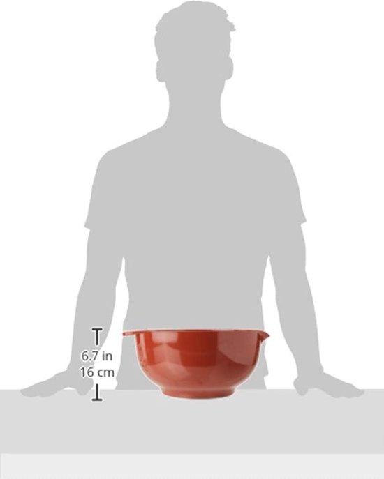 Mepal Rosti mengkom Margrethe 5L, rood | bol